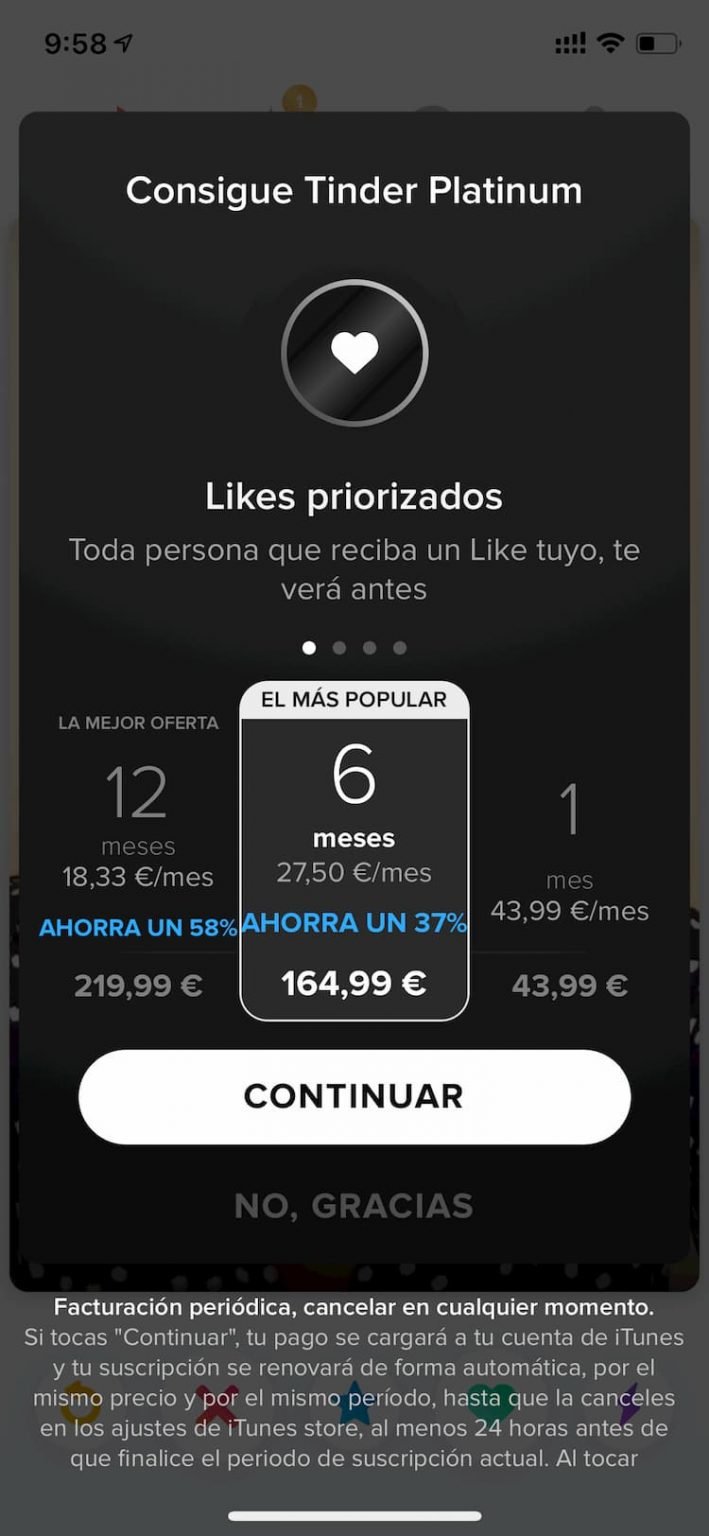 🔥 Tinder lanza Tinder Platinum. Ligar en tiempos de coronavirus